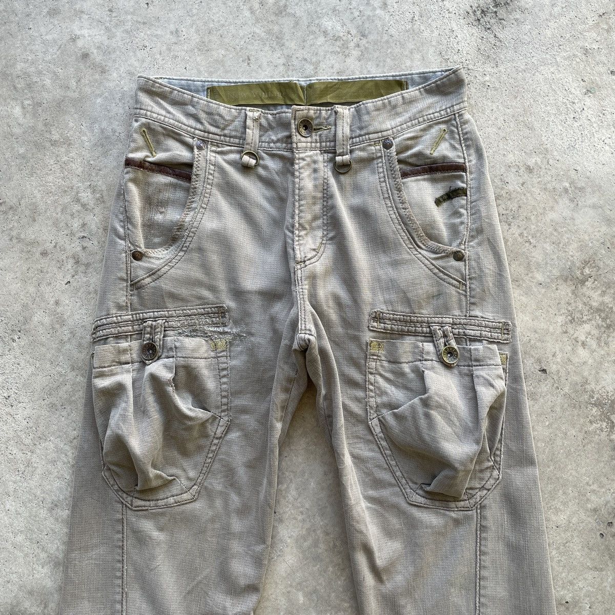Vintage Vtg Japanese 9 Multipocket Tactical Cargo Pants/ PARACHUTE | Grailed