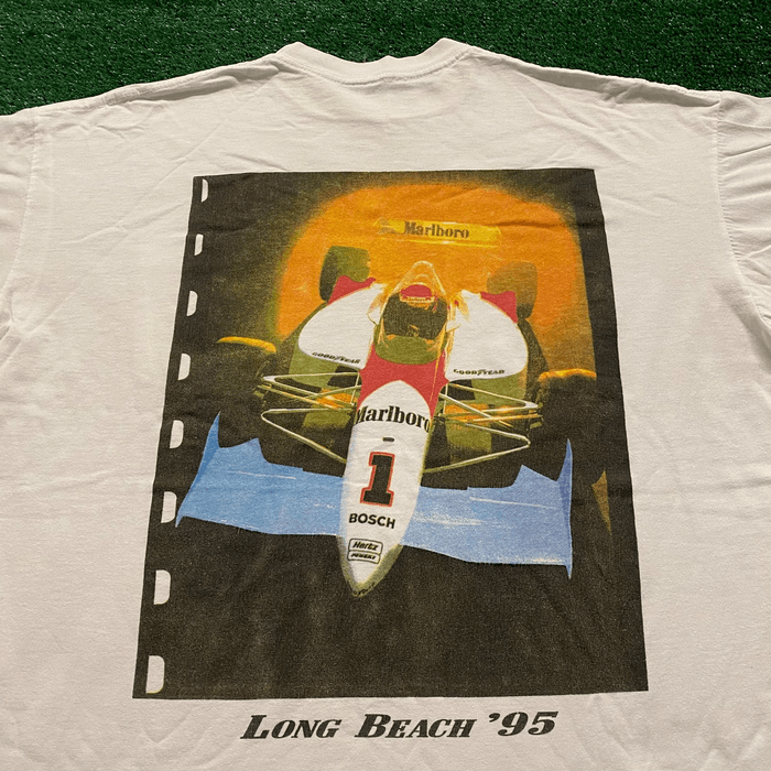 Vintage Crazy Vintage 90s Marlboro Penske Racing T-Shirt | Grailed