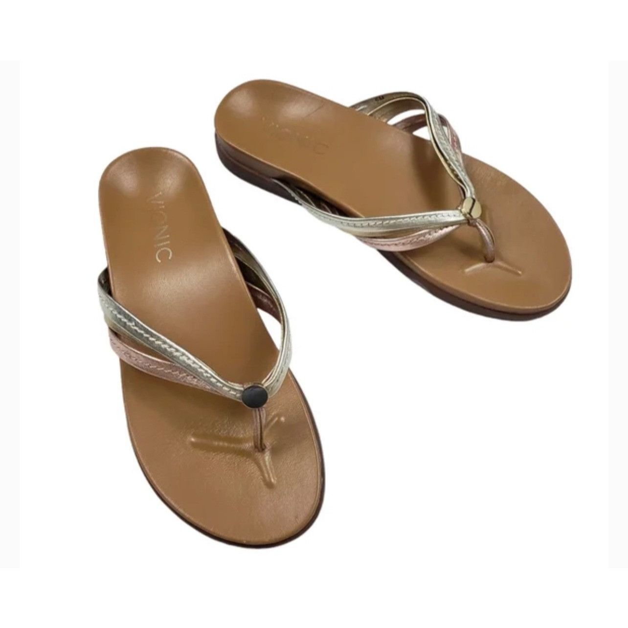 Other Vionic Palm Catalina Tri-Color Thong Sandals Size 6 | Grailed