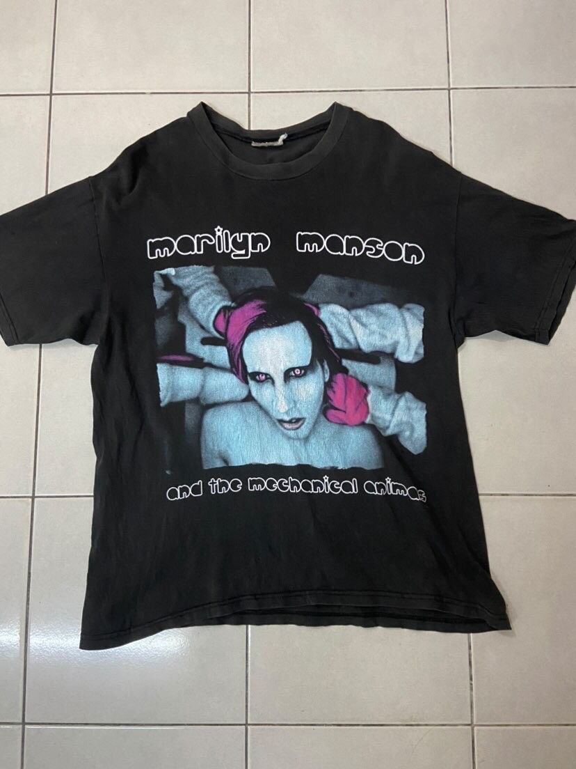 Band Tees × Marilyn Manson × Vintage Vintage marilyn manson and the mechanical animals | Grailed