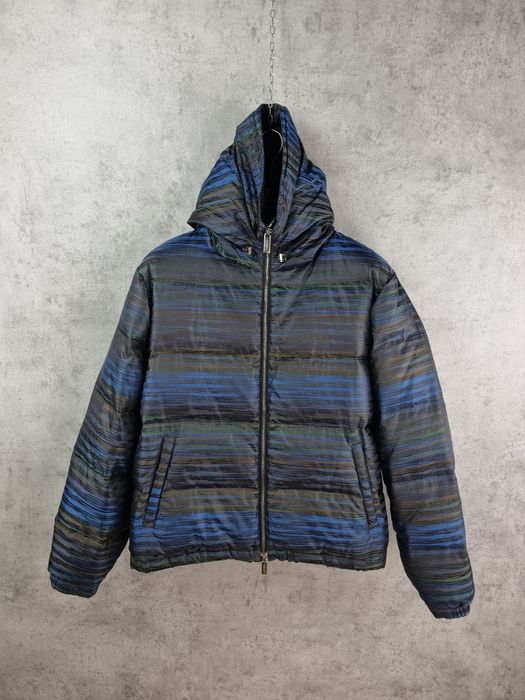 Missoni Rare Missoni Down Stripped Amazing Jacket | Grailed