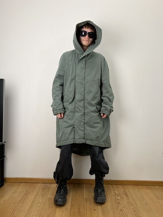 Rick Owens Rick Owens Drkshdw Big Long Parka exploder | Grailed