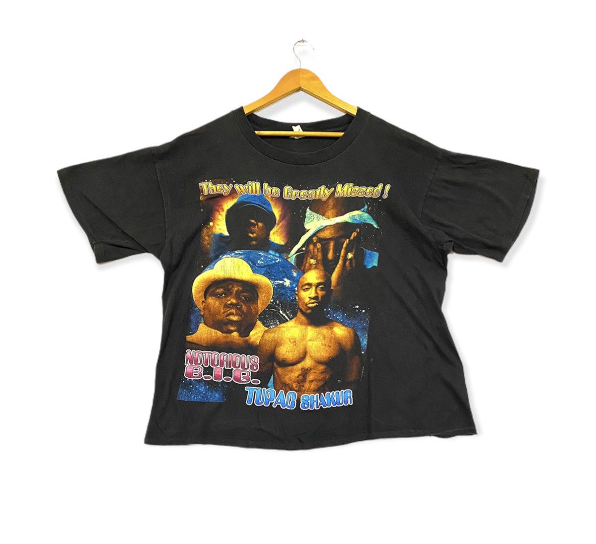 Notorious Big × Rap Tees × Vintage vintage 90s TUPAC SHAKUR NOTORIOUS ...