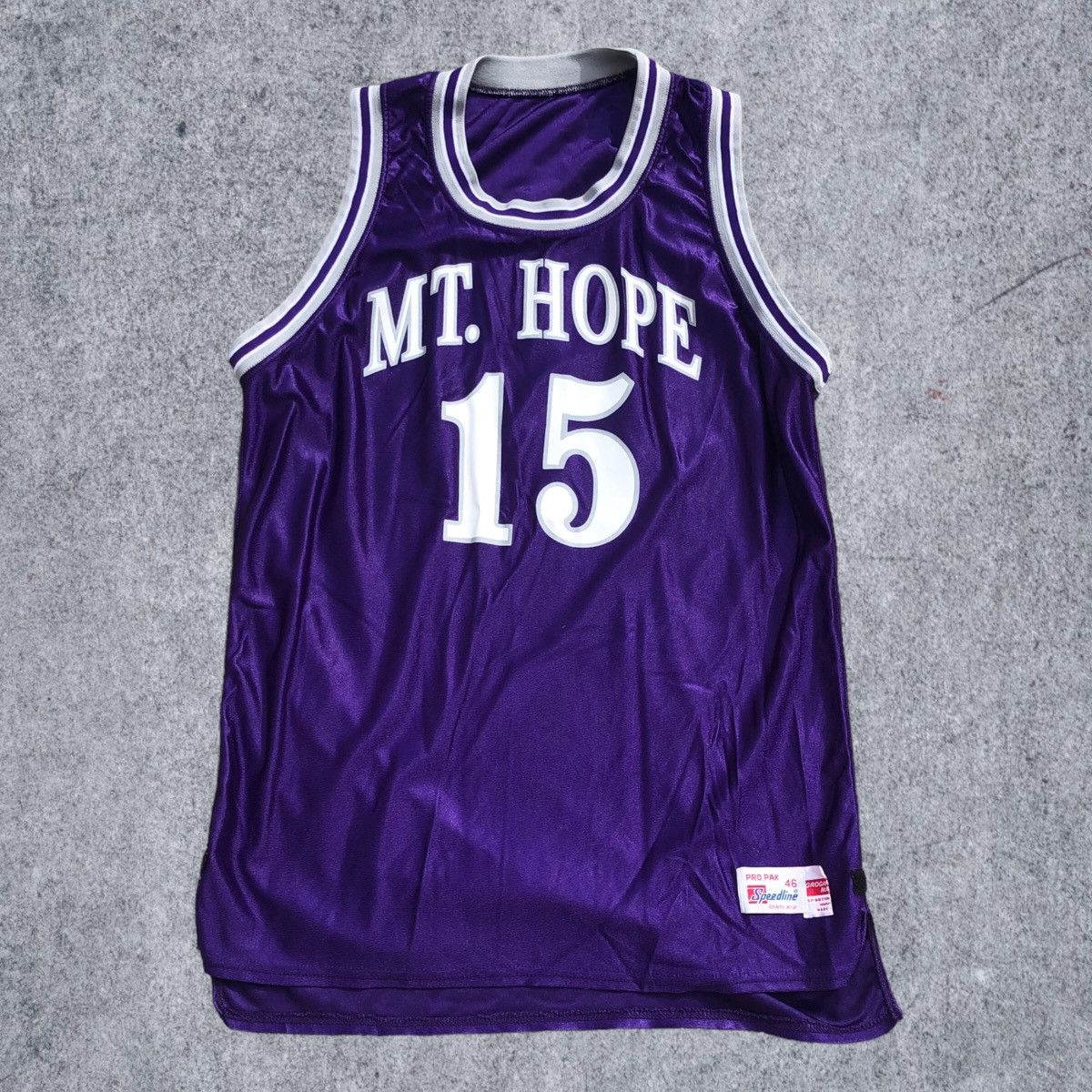 Vintage Speedline Athletic Wear Mt Hope Rhode Island Jersey Adult L ...