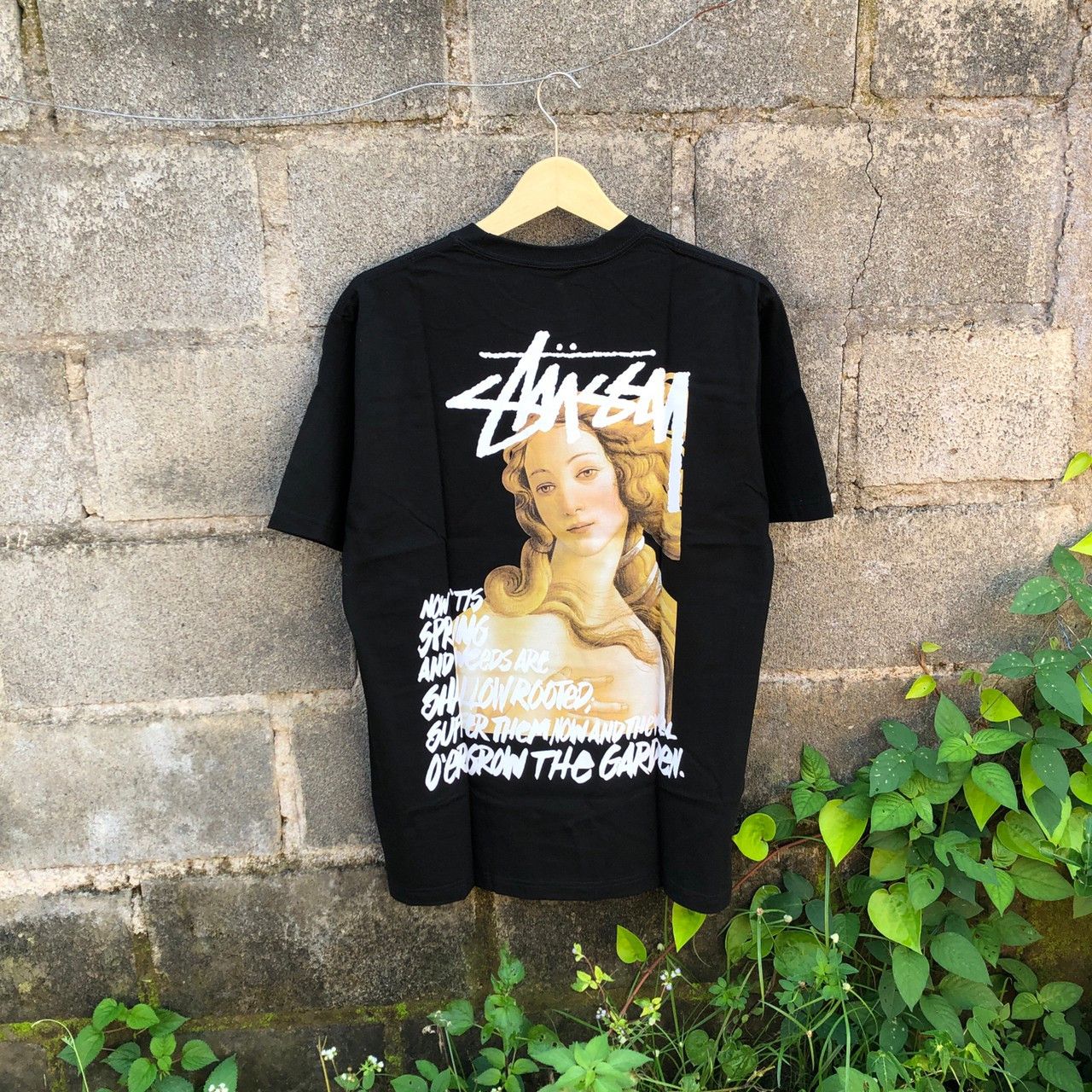 Stussy STUSSY SPRING TEE BLACK // L | Grailed
