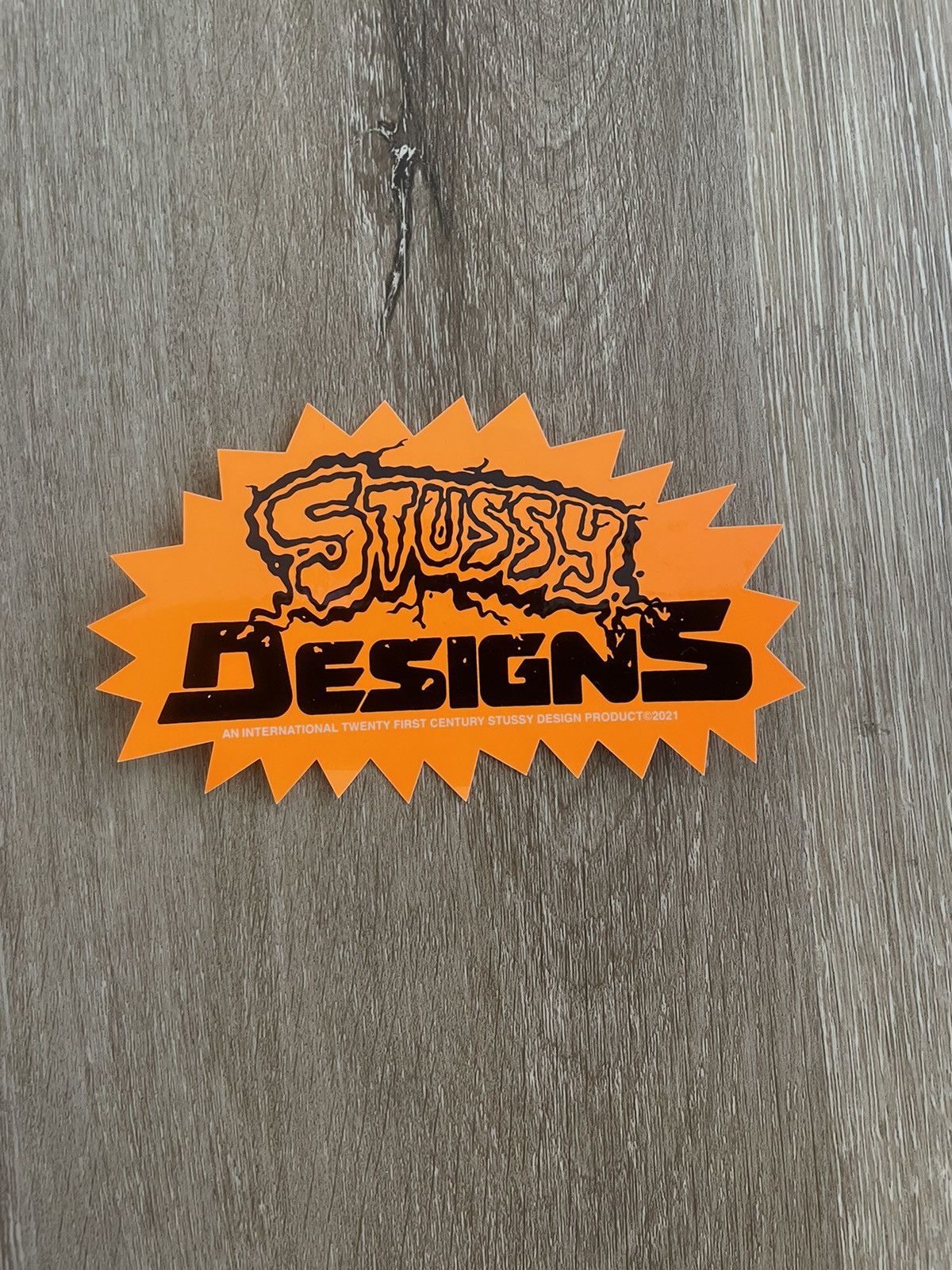 Stussy STUSSY DESIGNS Comic Pop art Cutout Rancid Style Sticker | Grailed