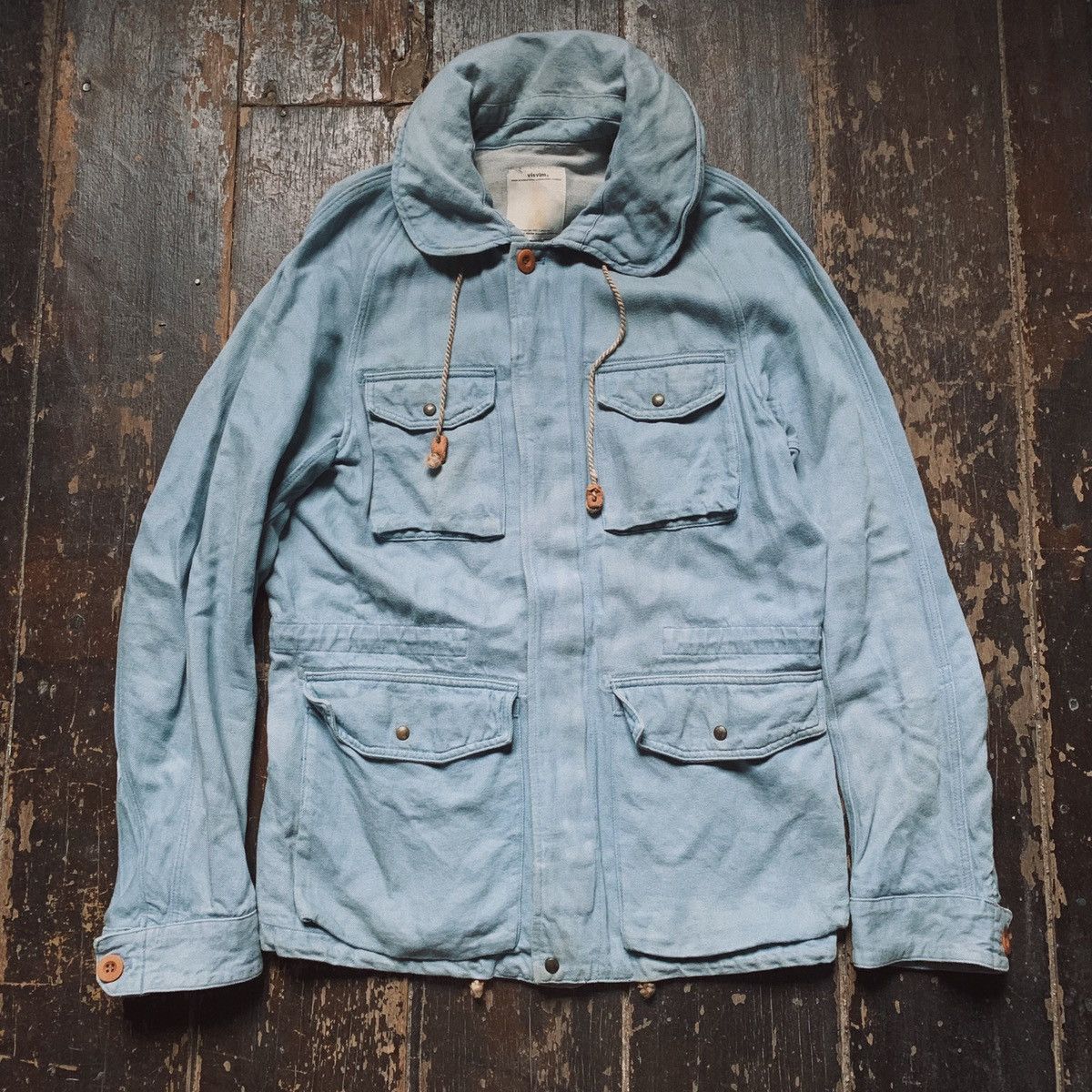 Visvim PFD jacket cotton linen | Grailed