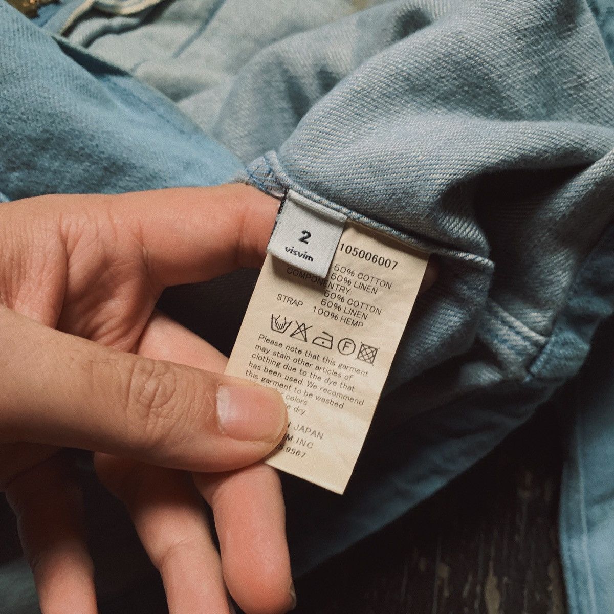 Visvim PFD jacket cotton linen | Grailed