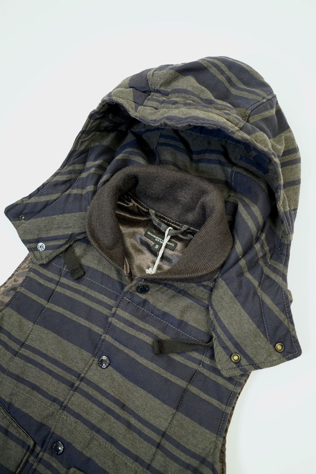 Engineered Garments Engineered Garments Primaloft Hooded Vest w ...