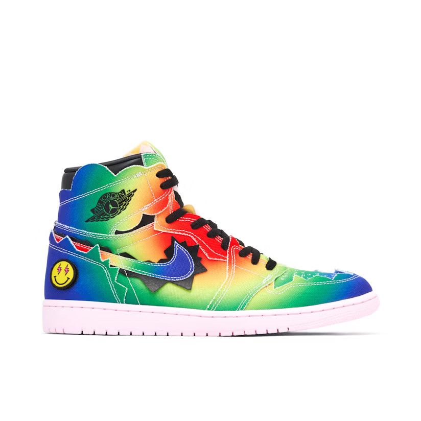 Nike Air Jordan 1 Retro OG High x J Balvin Tie Dye | Grailed