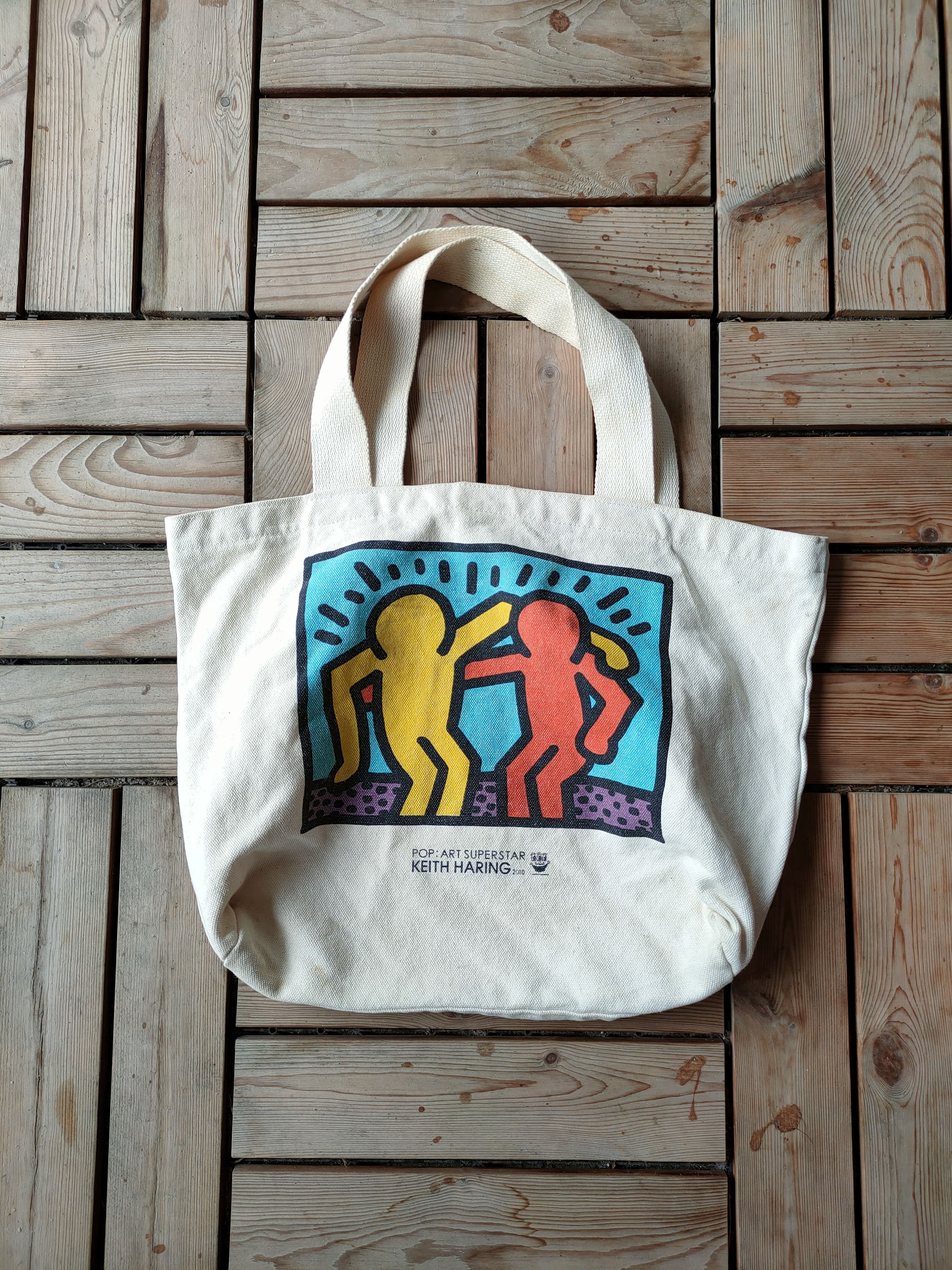 Keith Haring 2010 Pop Art Superstar Keith Haring Tote Bag | Grailed