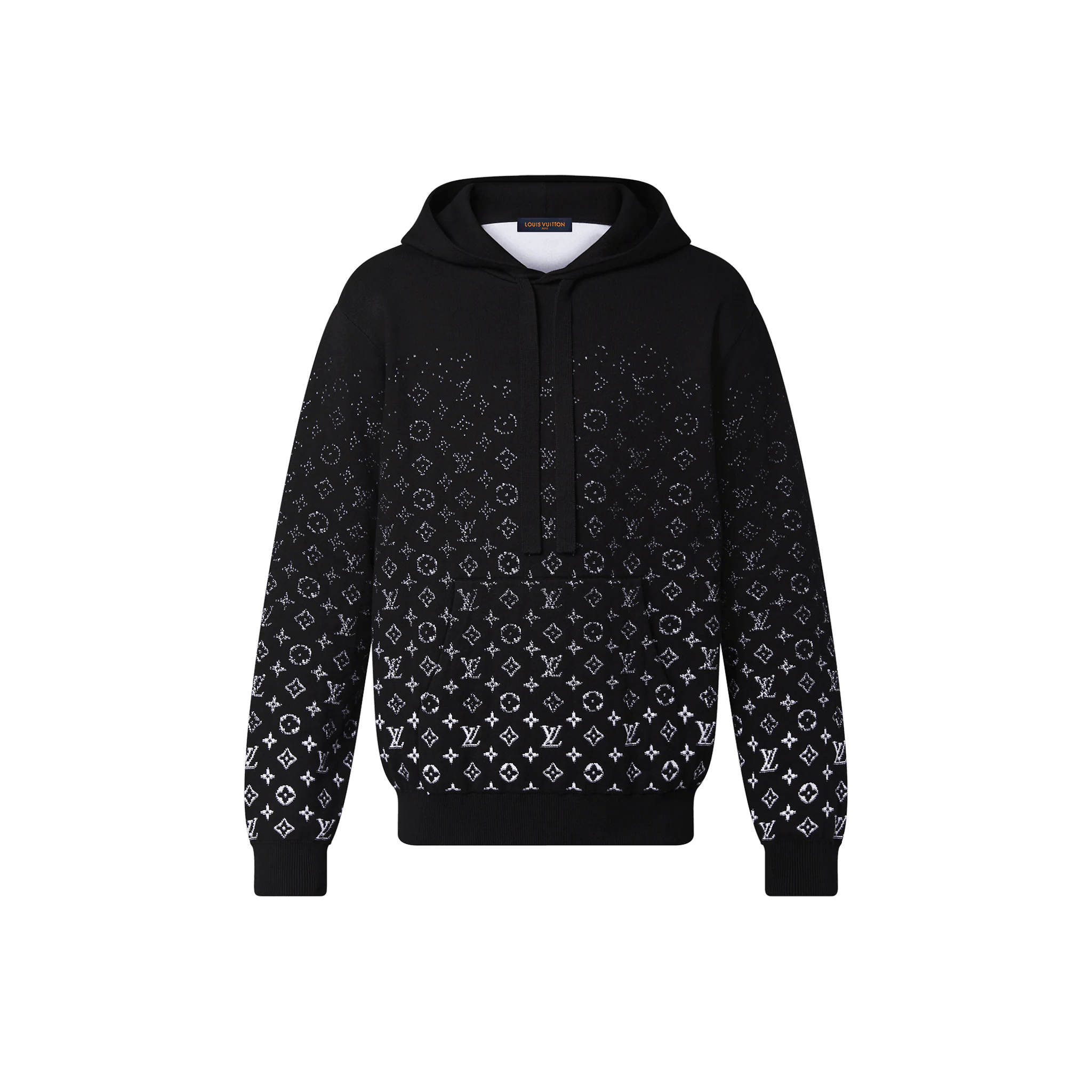 Louis Vuitton LOUIS VUITTON HOODIE HALF ZIP NYLON MONOGRAM LOGO LV ...