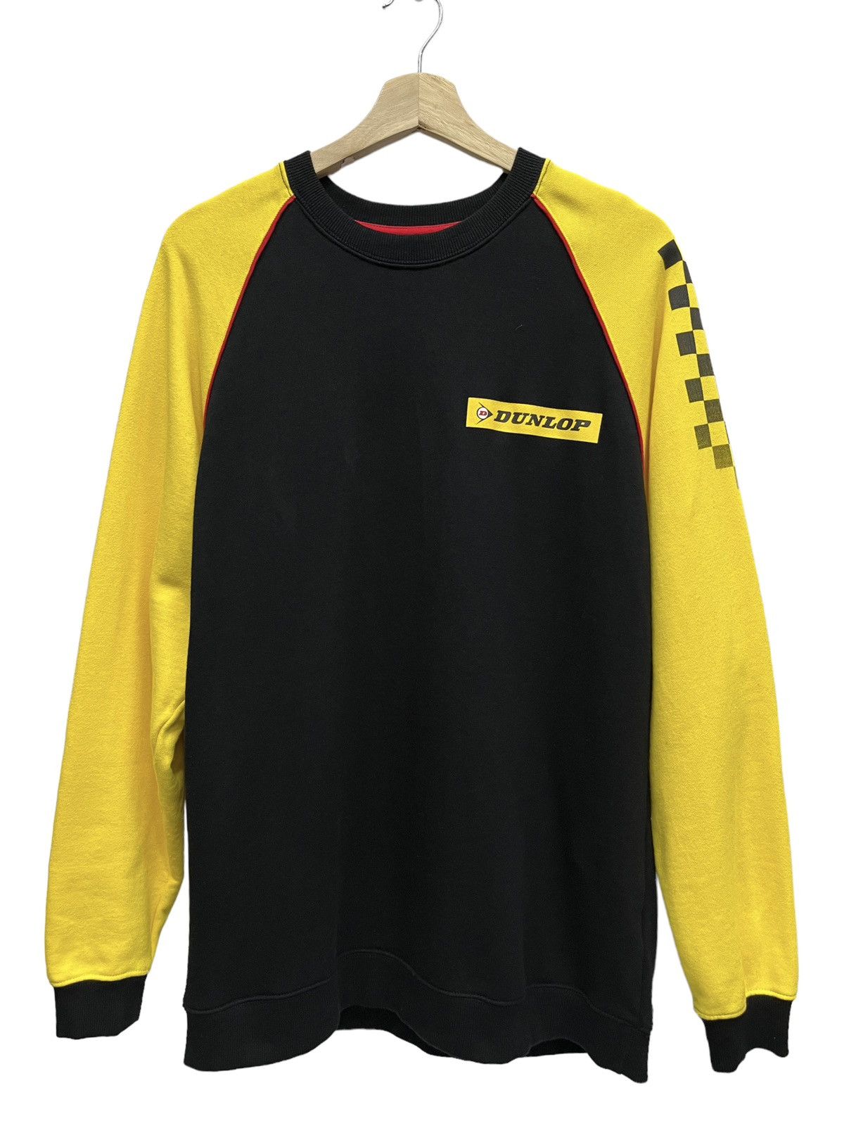 Dunlop × Formula 1 × Racing 90’s DUNLOP Racing Iconic Yellow Flying D ...