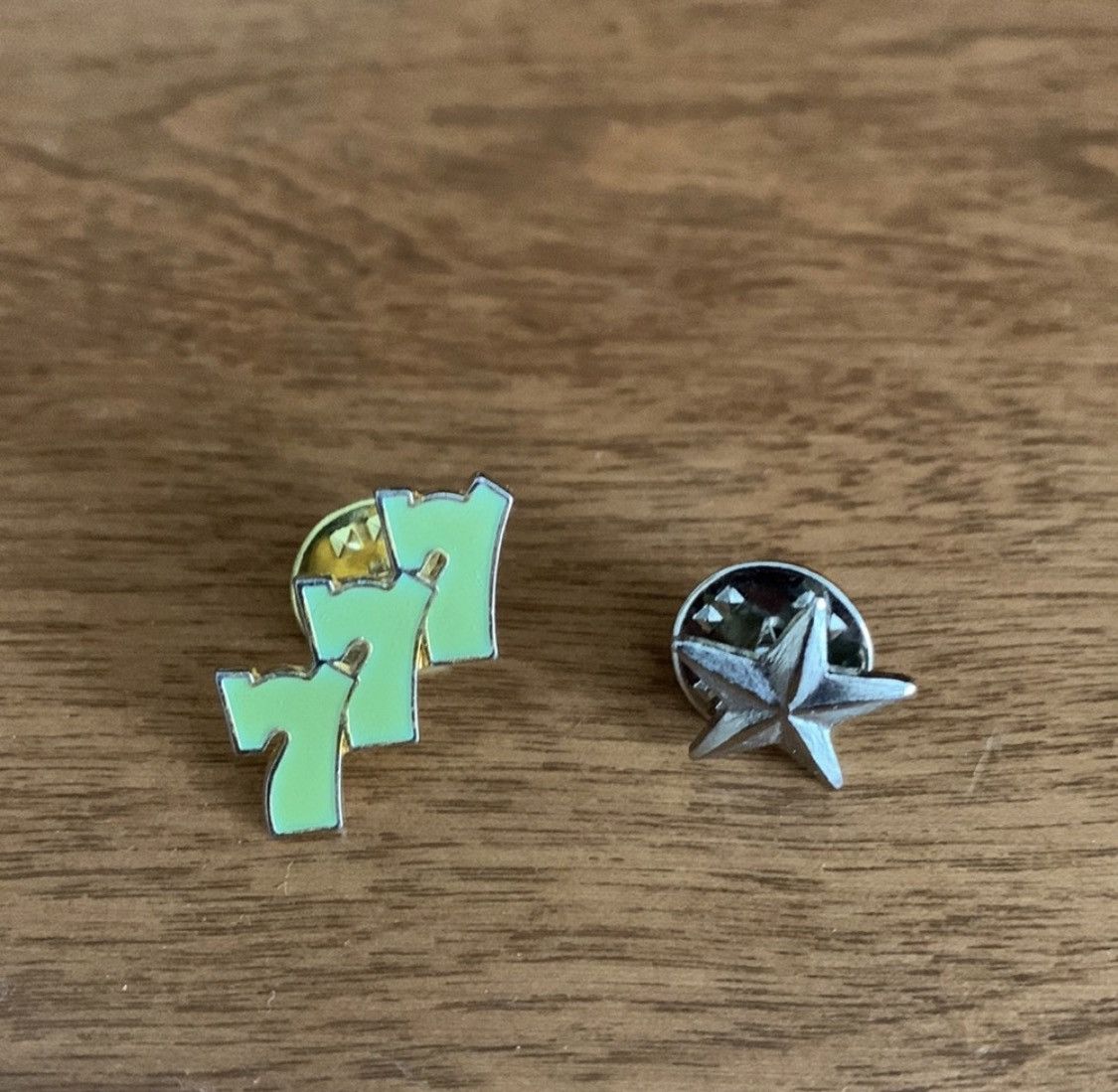 Pins 777 pin and star pin | Grailed