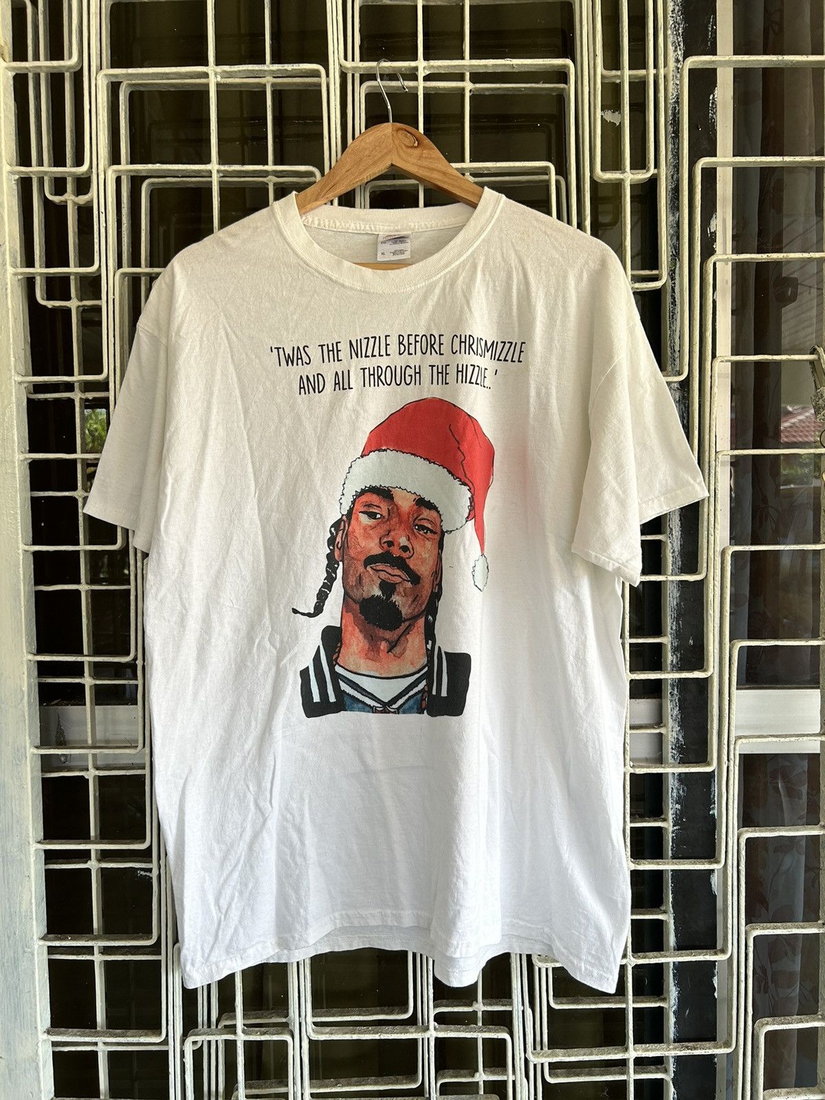 Snoop Dogg VINTAGE SNOOP DOGG TWAS THE NIZZLE BEFORE CHRISTMAS 🔥 | Grailed