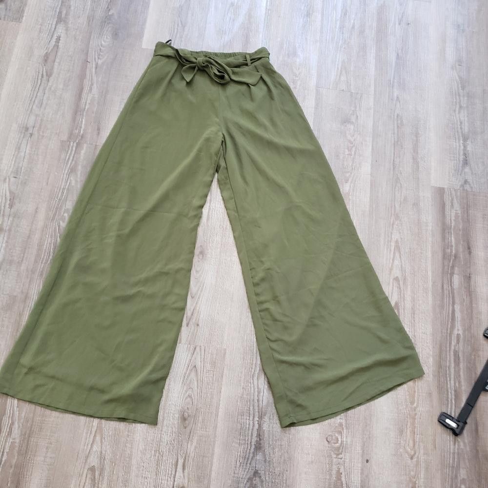 The Unbranded Brand Womens extra wide leg papaya pants | Grailed