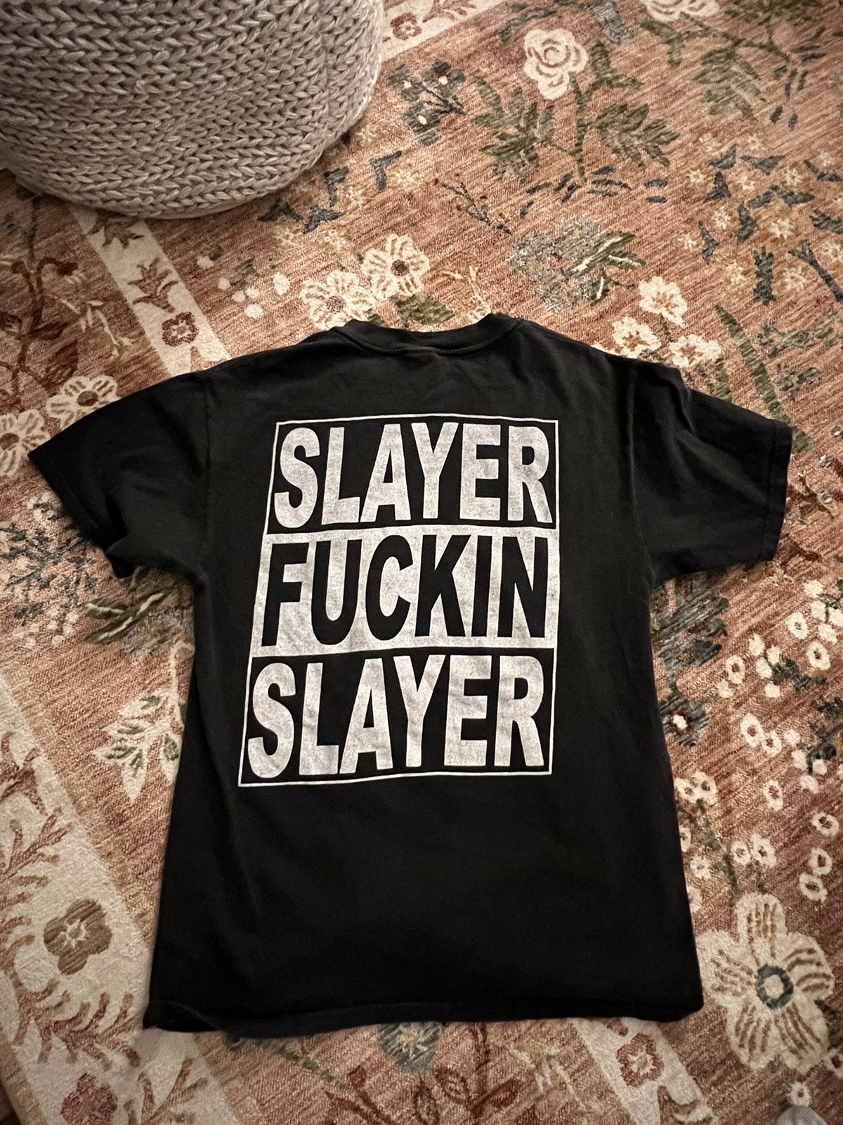 Vintage Late 90s Slayer Fuckin Slayer tee | Grailed