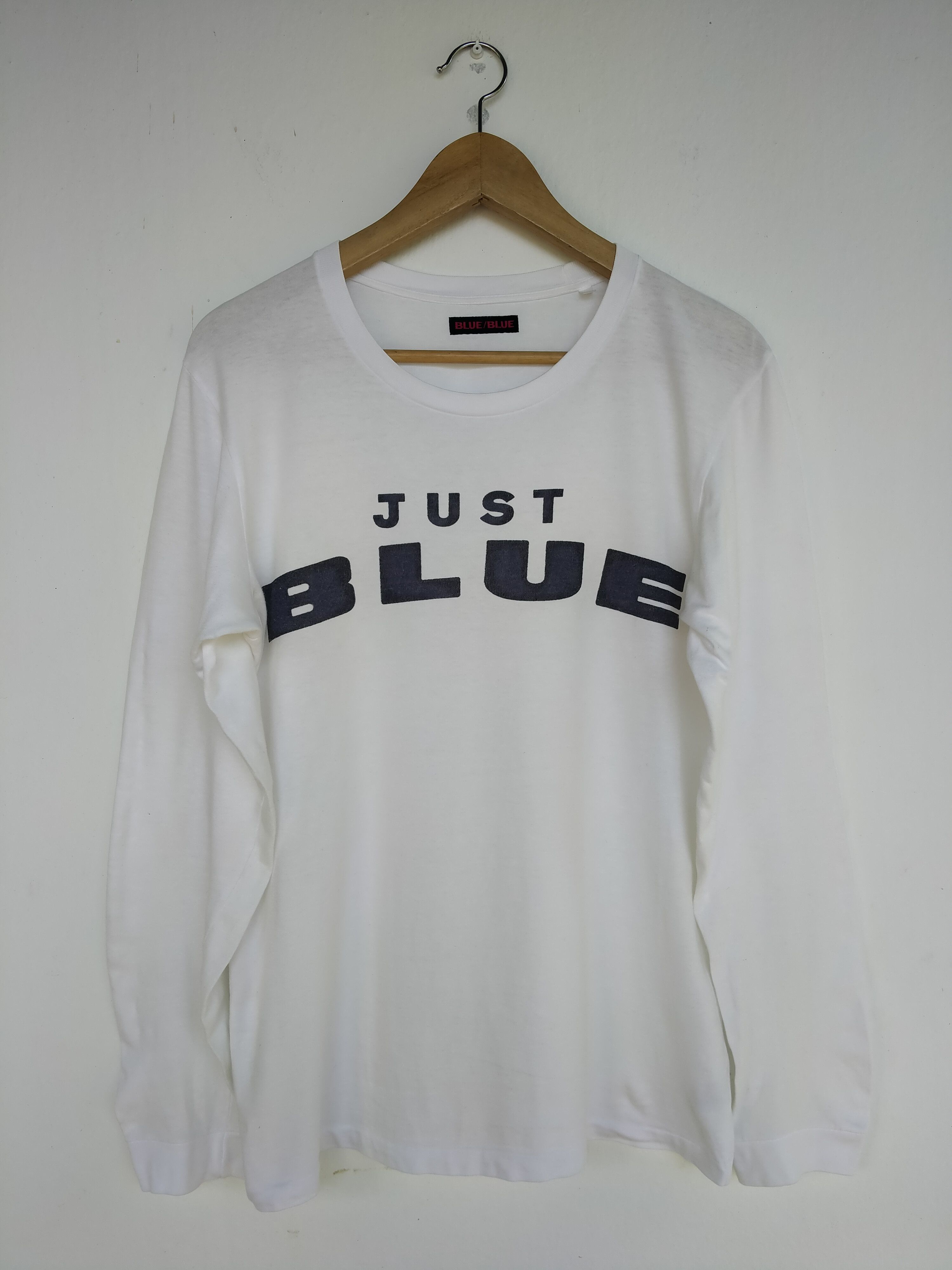 Vintage Vintage Japanese Brand Blue Blue Just Blue | Grailed