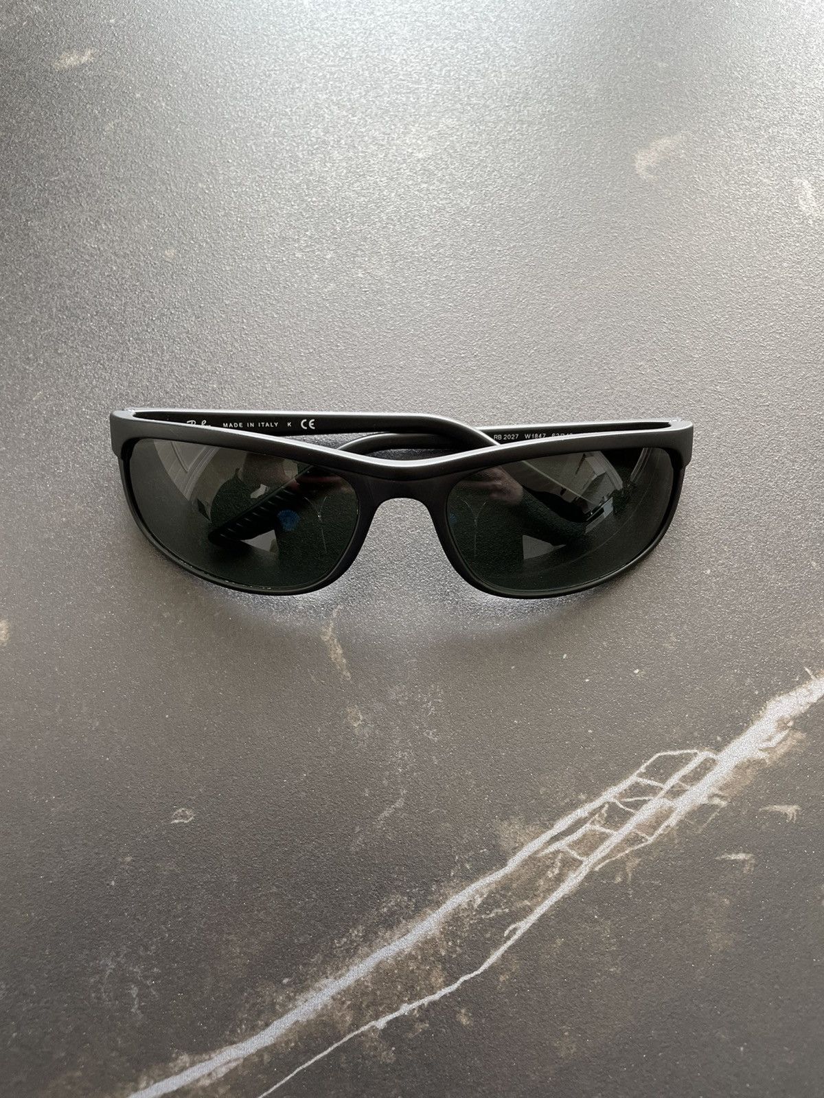 RayBan Ray Bans predator sunglasses green tint | Grailed