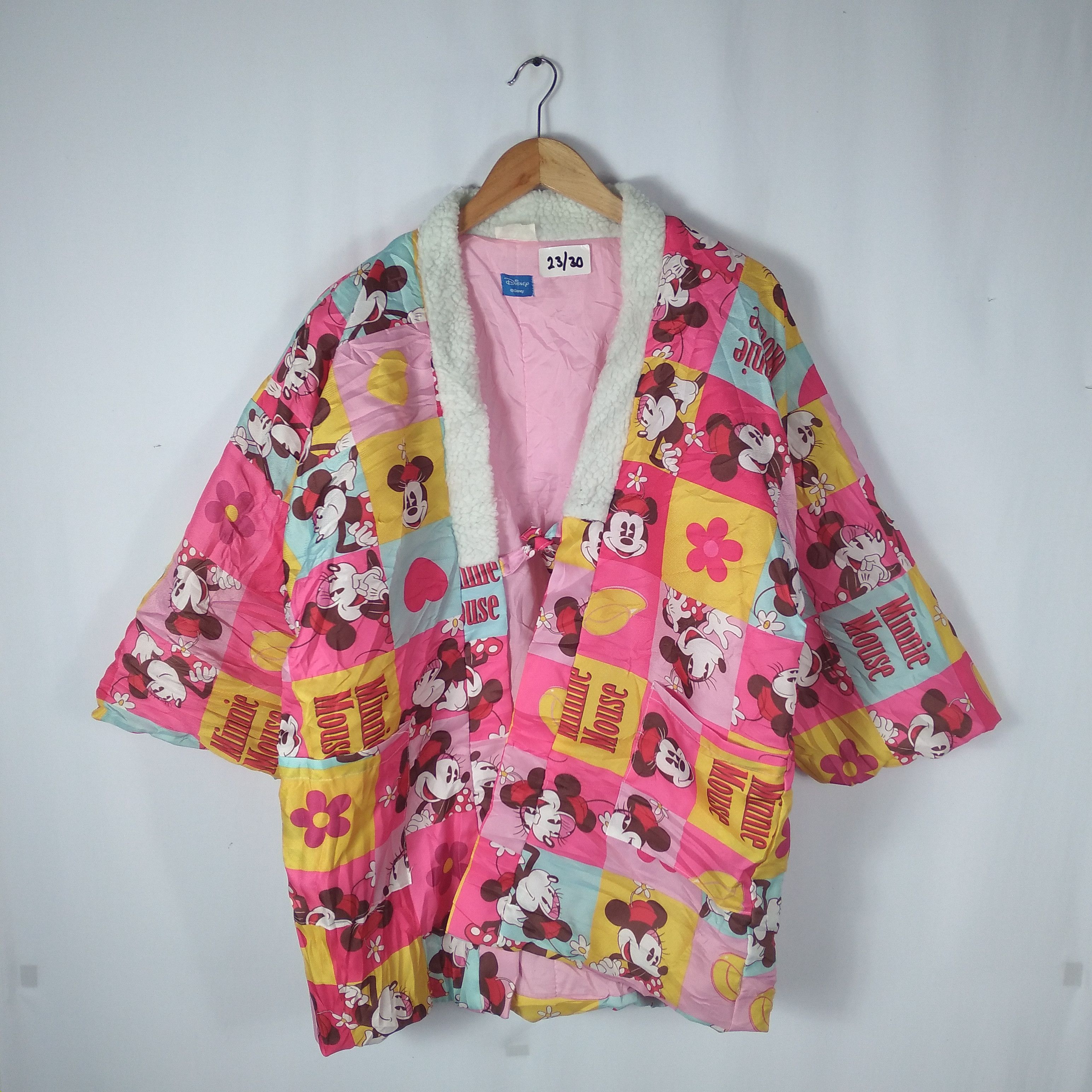 Disney × Kimono Japan Dragon × Mickey Mouse Vintage Fullprint Minnie ...
