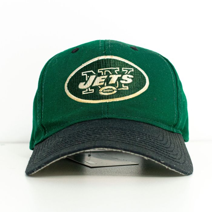 Vintage Vintage 90s Logo 7 NFL New York Jets SnapBack Hat | Grailed