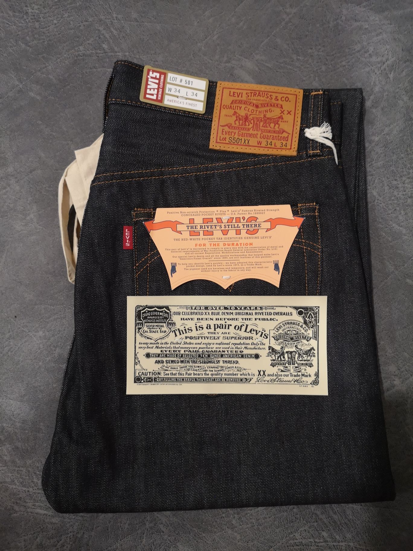 LVC × Levi's Vintage Clothing Levi's LVC 1944 perfect imperfection ...
