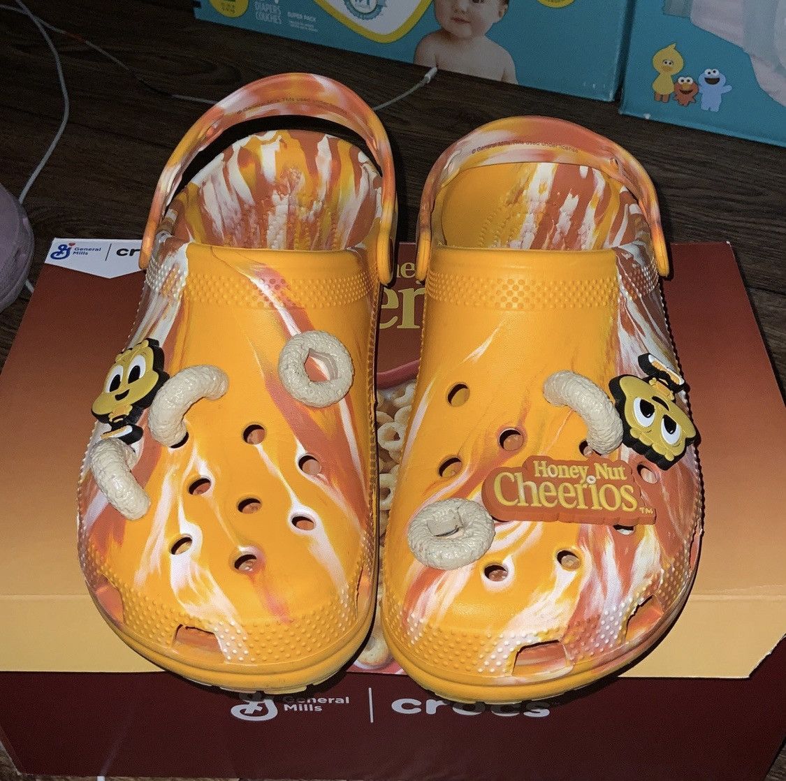 Crocs “Honey Nut Cheerios” Crocs | Grailed