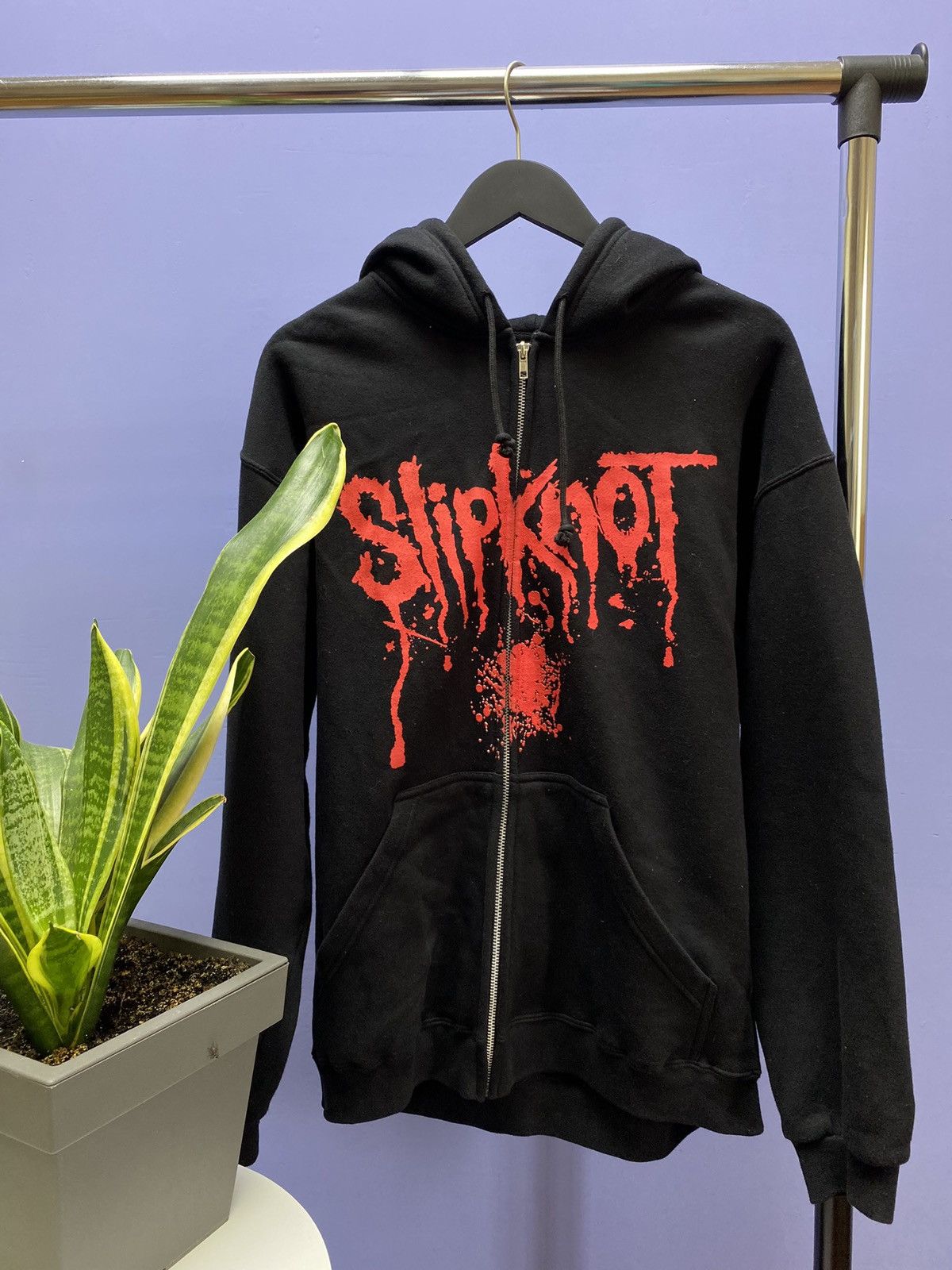Band Tees × Slipknot × Streetwear Slipknot Box Logo Hoodie Size XL ...