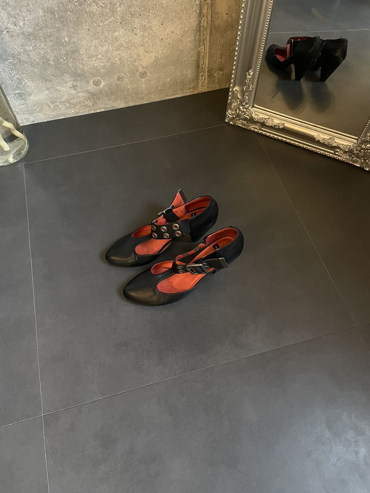 Japanese Brand Vintage Y2k Heels Opium gang shoes Mary Jane style | Grailed