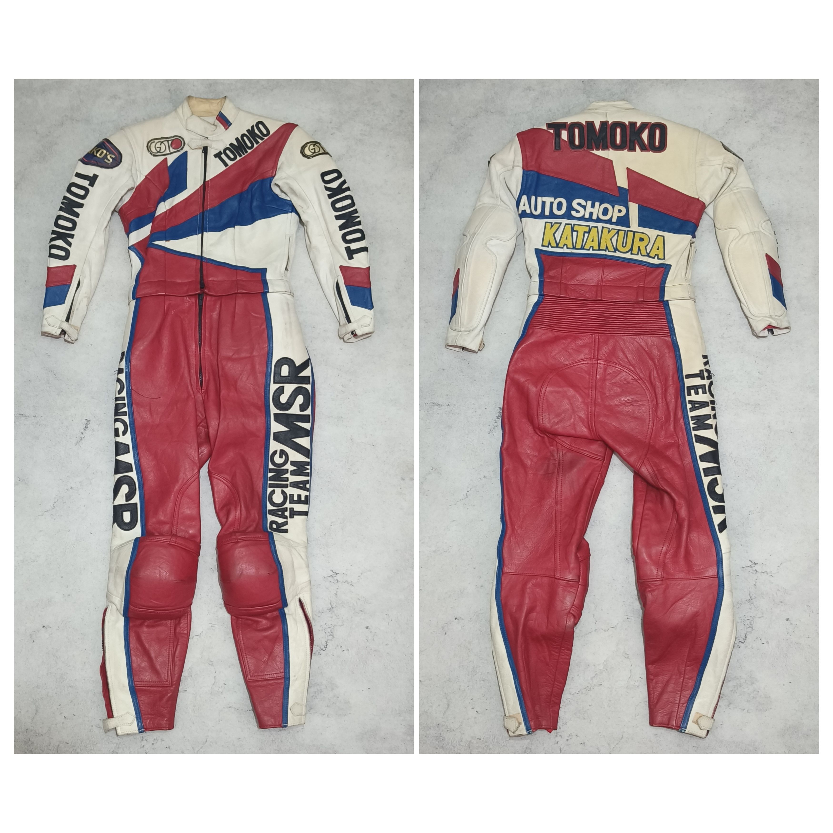 Vintage Vintage Tomoko Igata Motogp 125 Handmade Leather Racing Suit ...