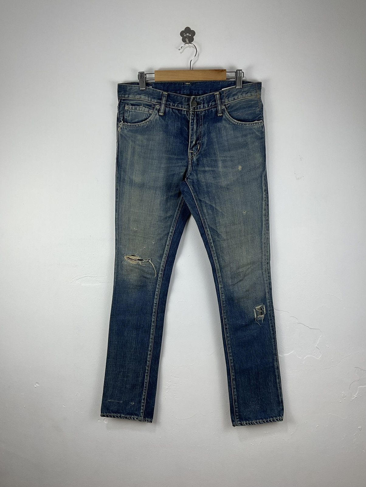 Visvim Visvim Fluxus 06D4 Denim Pants | Grailed