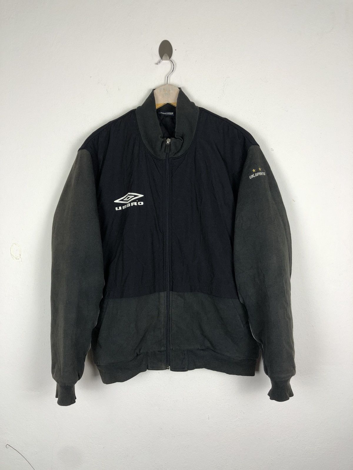 Umbro 🔥UMBRO UK SPIRITS HUBRID BOMBER JACKET | Grailed