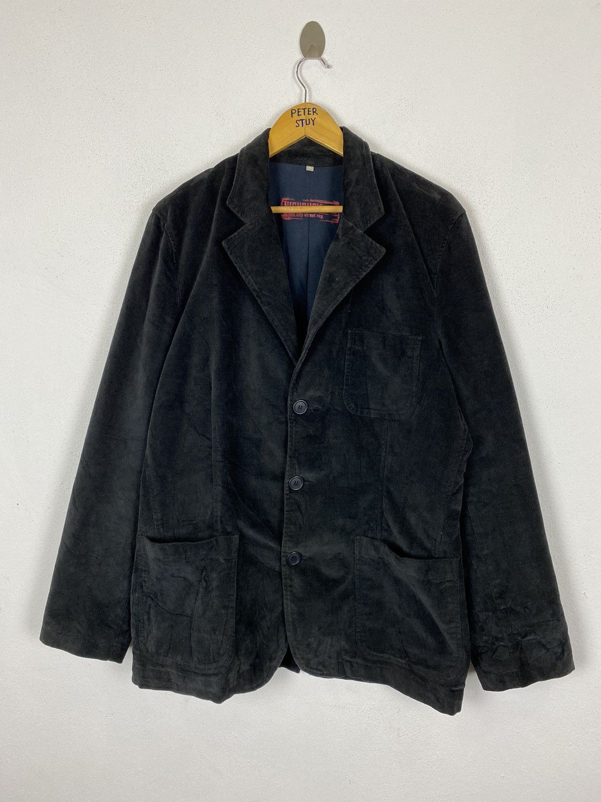 Japanese Brand HIGHBURY VELVET JACKET | Grailed