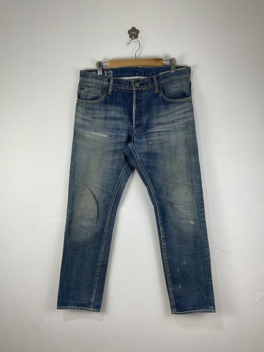 Visvim Visvim S/S'16 Social Sculpture 10 Damaged-12 Denim Pants | Grailed