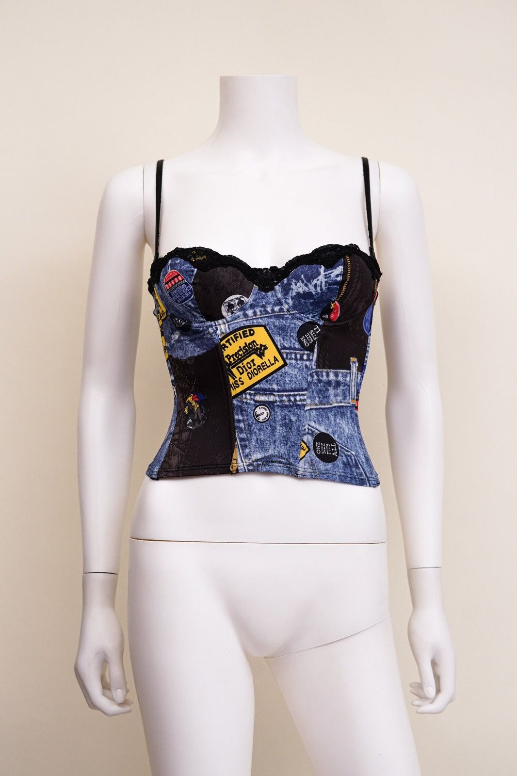 Dior Christian Dior Miss Diorella Trompe L'oeil Bustier Corset | Grailed