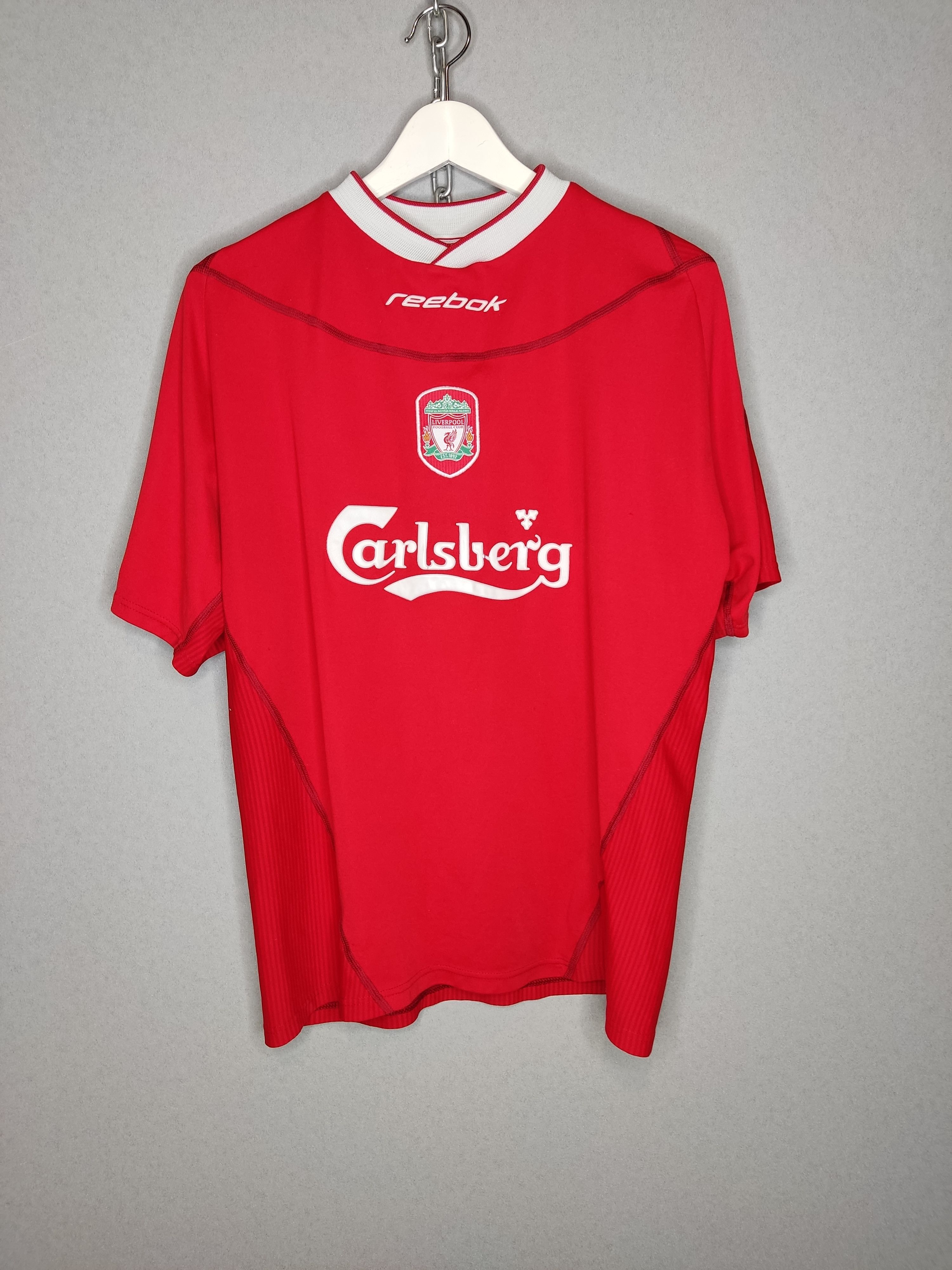 Vintage Reebok Liverpool Home Football Shirt 2002/04 Vintage Jersey ...