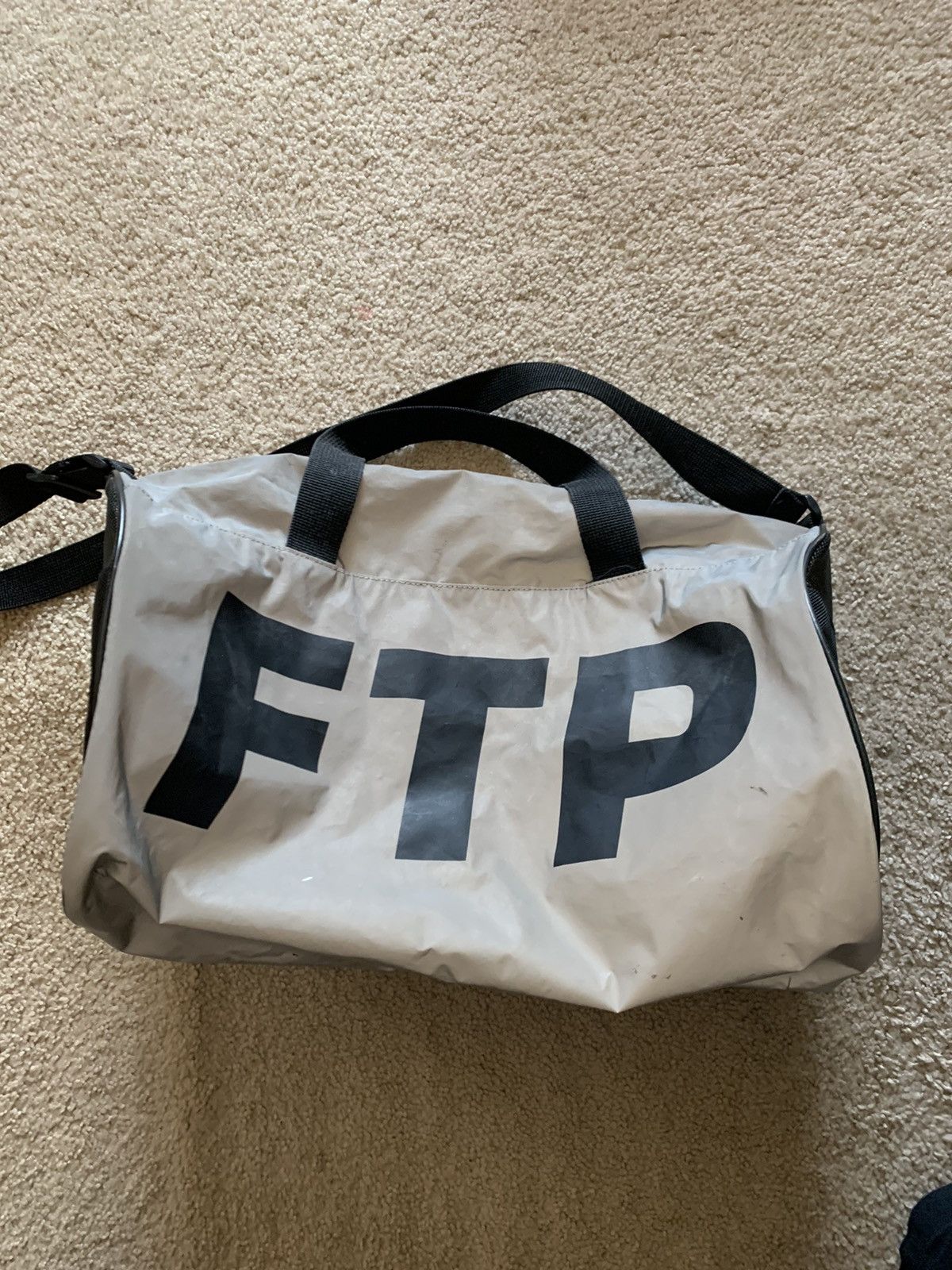 Fuck The Population FTP Duffel Bag - Reflective | Grailed