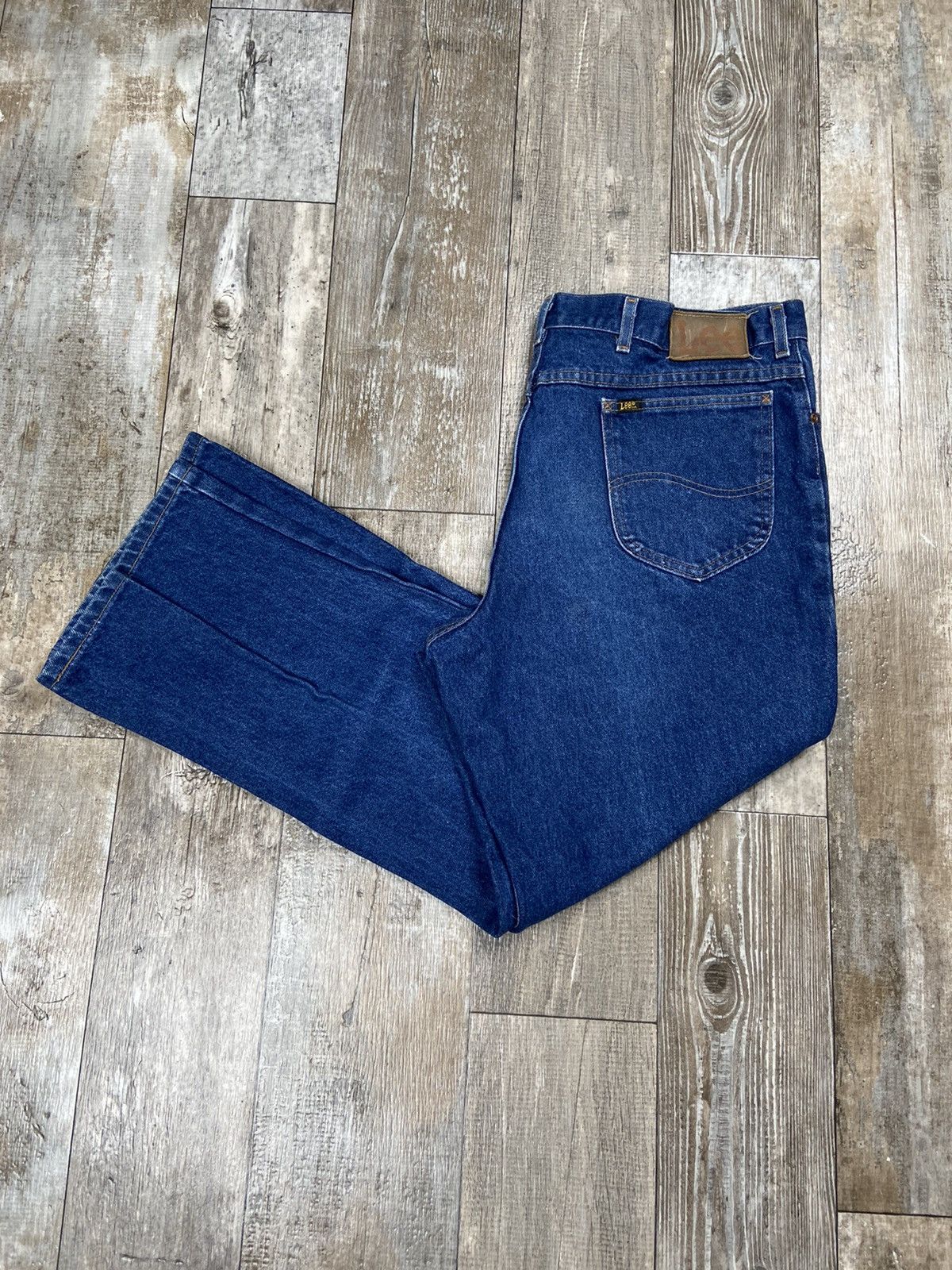 Vintage Crazy Vintage Baggy Faded Lee Bootcut Jeans USA MADE | Grailed