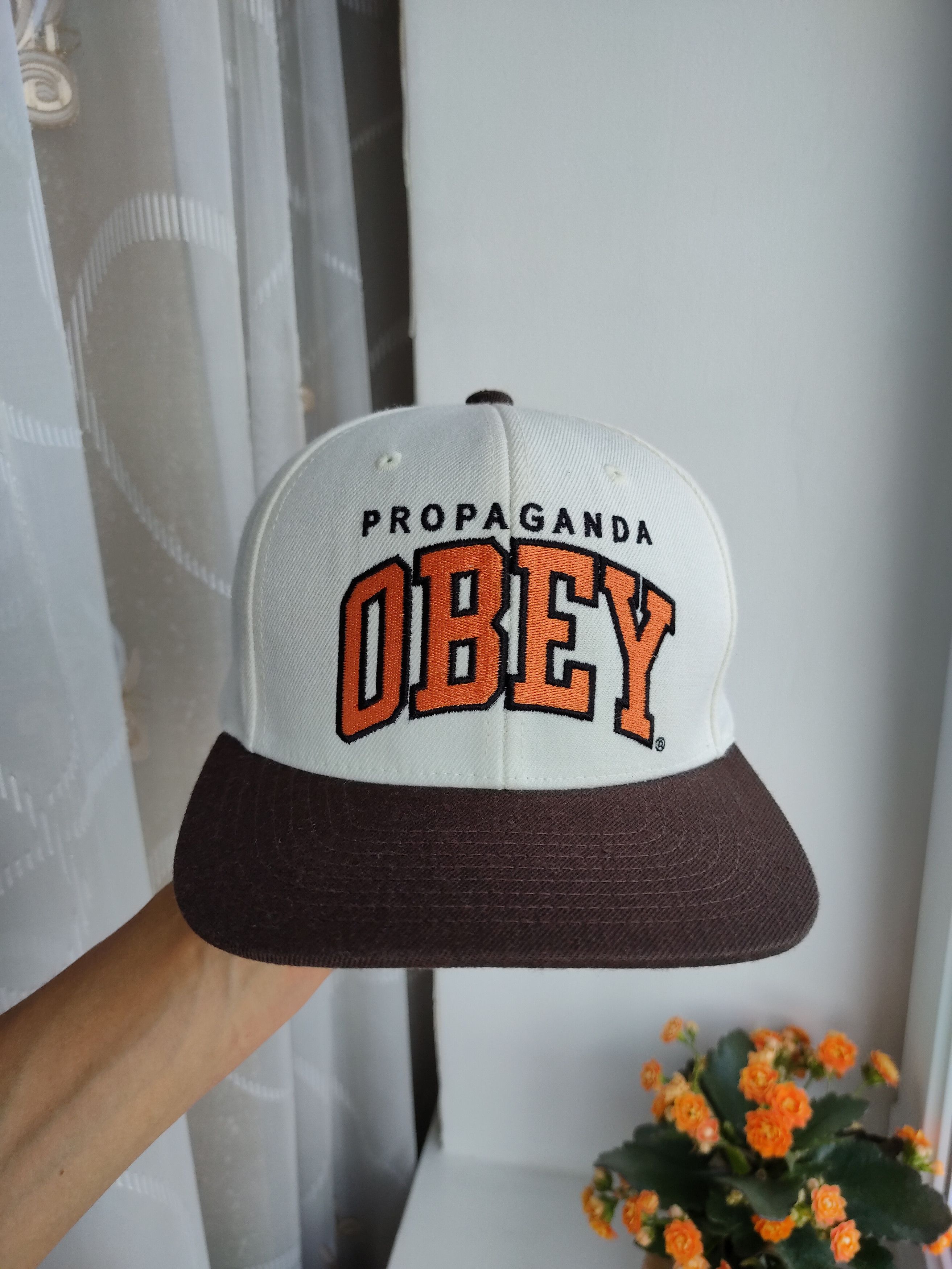 Obey Obey propaganda snapback vintage cap hat | Grailed