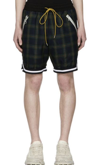 Rhude Rhude Plaid Basketball Shorts | Grailed