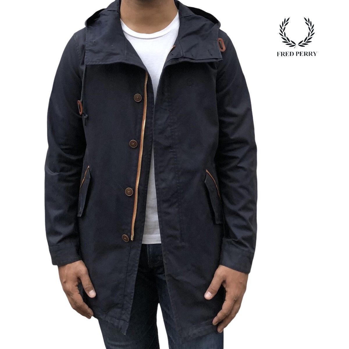Fred Perry Fred Perry Mods Style Parka Fishtail Jacket | Grailed