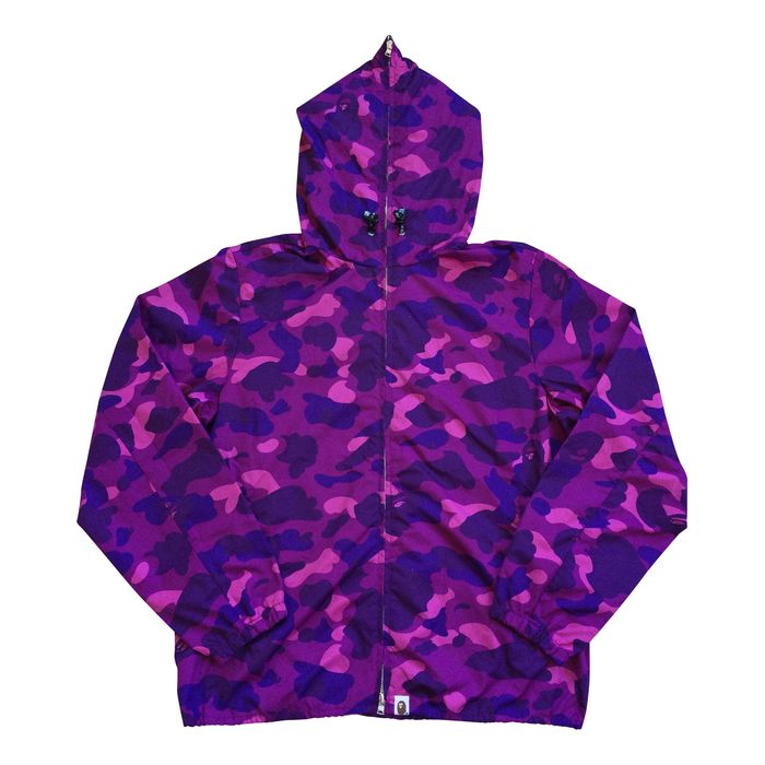 Bape OG Bape Purple Camo Snowboard Jacket | Grailed
