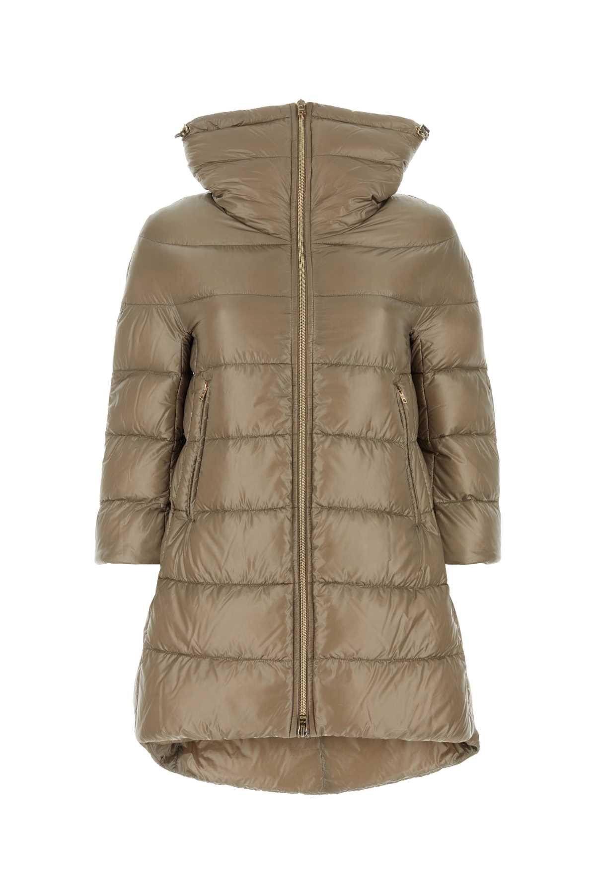 Herno Dove Grey Nylon Cleofe Down Jacket | Grailed