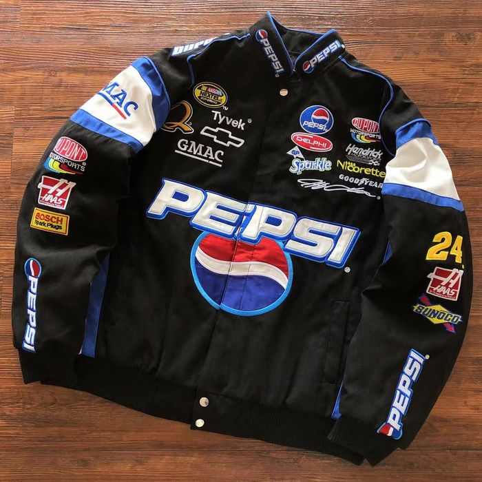 Vintage Vintage Pepsi Racing Jacket | Grailed