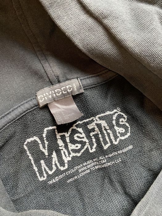 Misfits Misfits Hoodie big print oversized Hoodie | Grailed