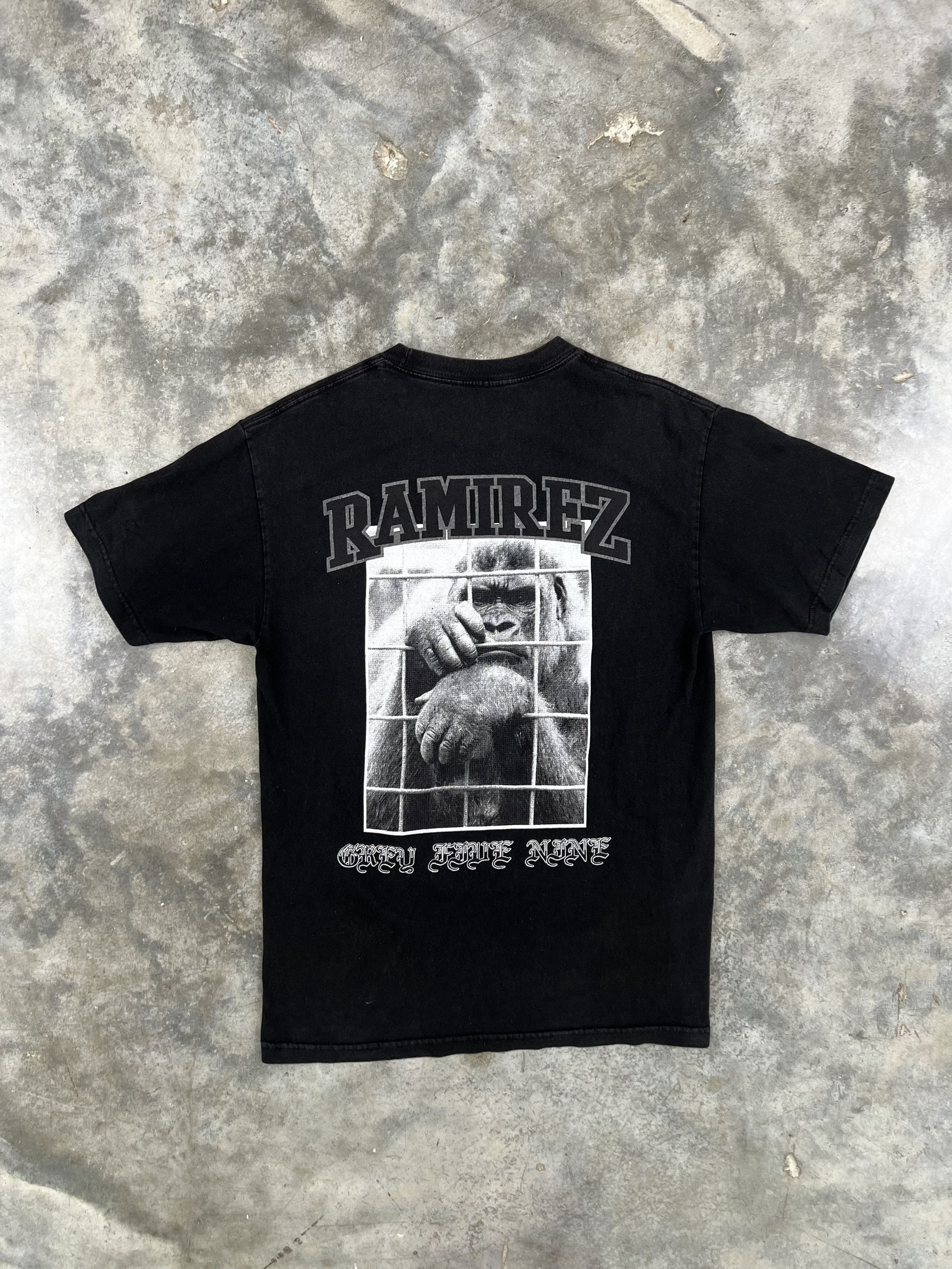 G59 Records G59 Ramirez Grey Gorilla Tour Tee Black Medium 🧊🥣 ️ FTP ...