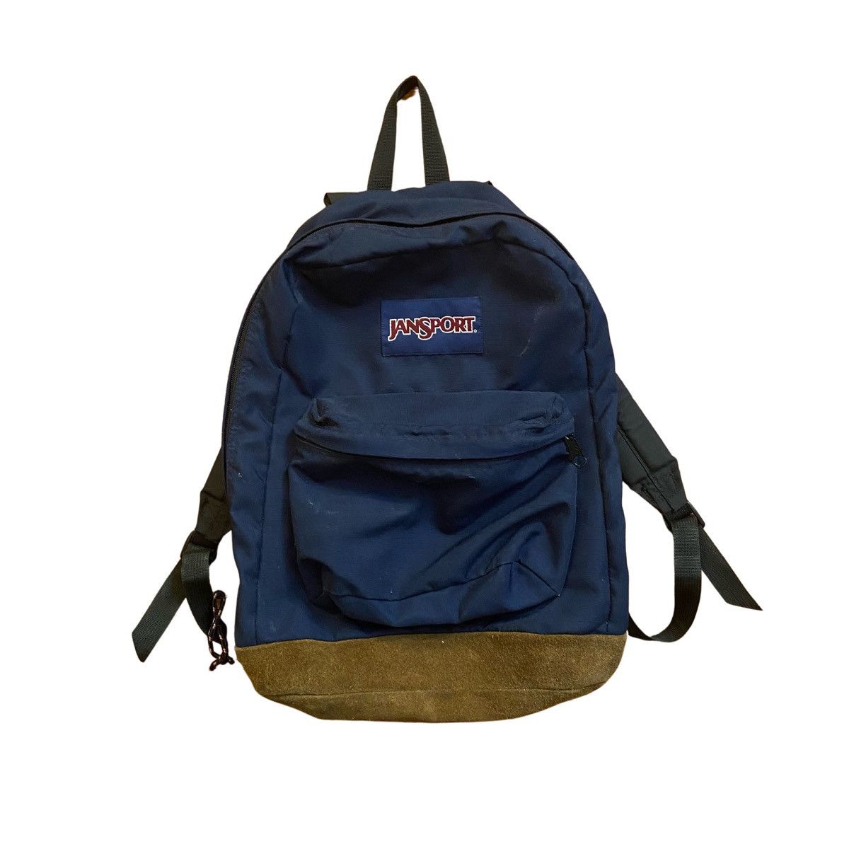 Jansport × Vintage Vintage Jansport Backpack Leather Bottom | Grailed
