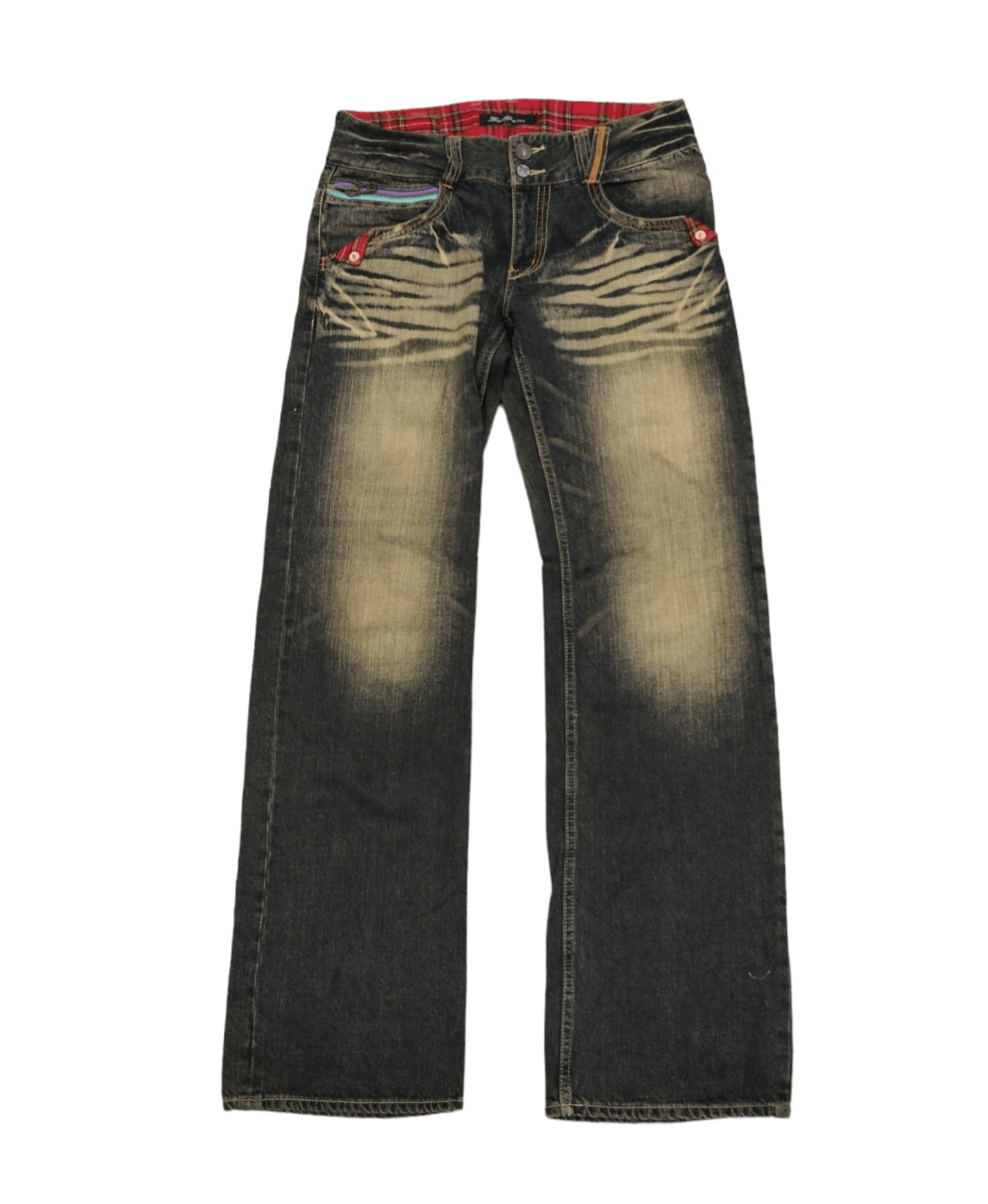 Hype × Rusty × Streetwear SUPER SICK RUSTY ROOT THREE DENIM PANTS | Grailed