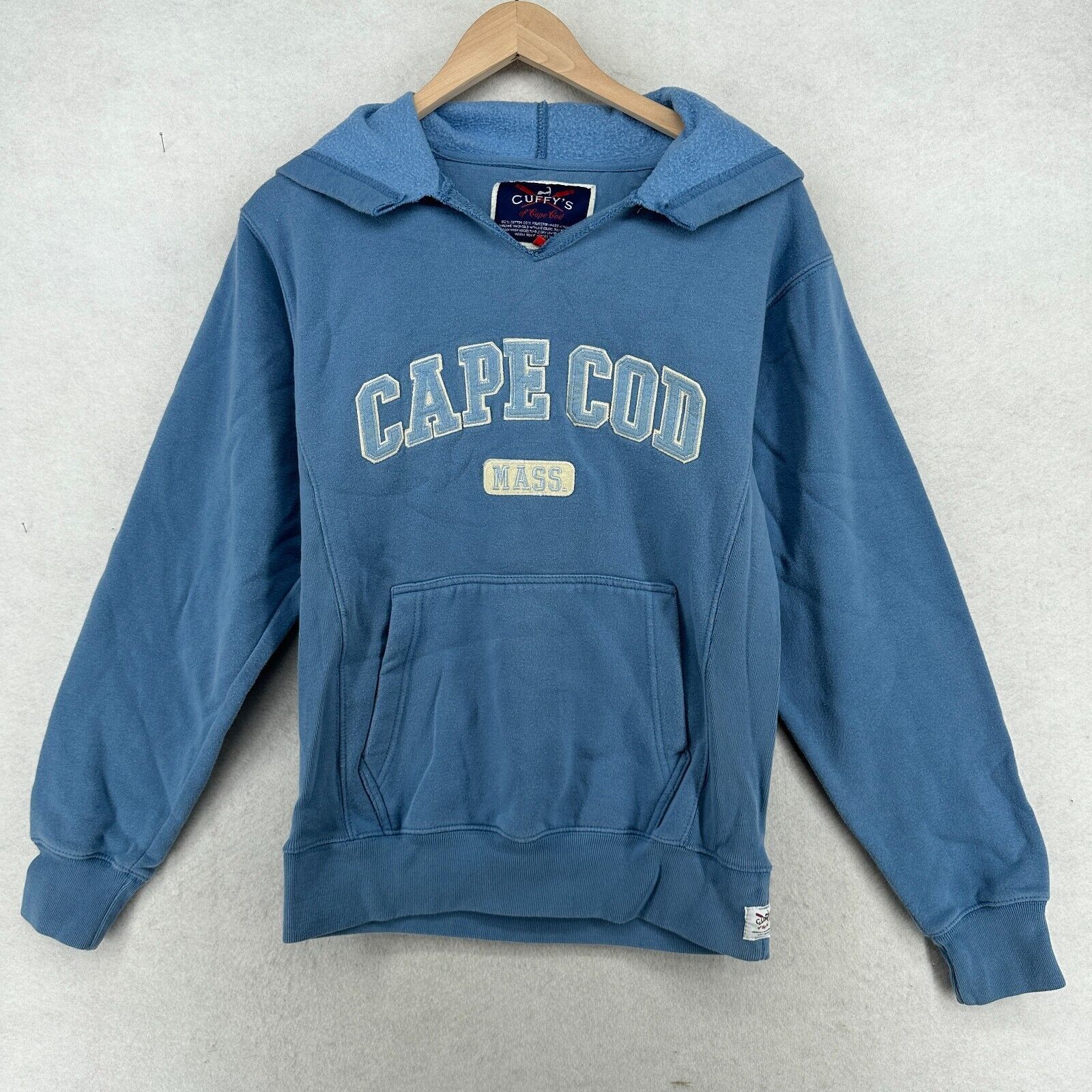 Vintage CUFFYS OF CAPE COD Hoodie Women S Massachusetts Sweatshirt Long ...