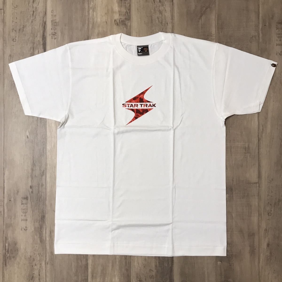 Bape BAPE × startrak collaboration T-shirt pharrell camo | Grailed